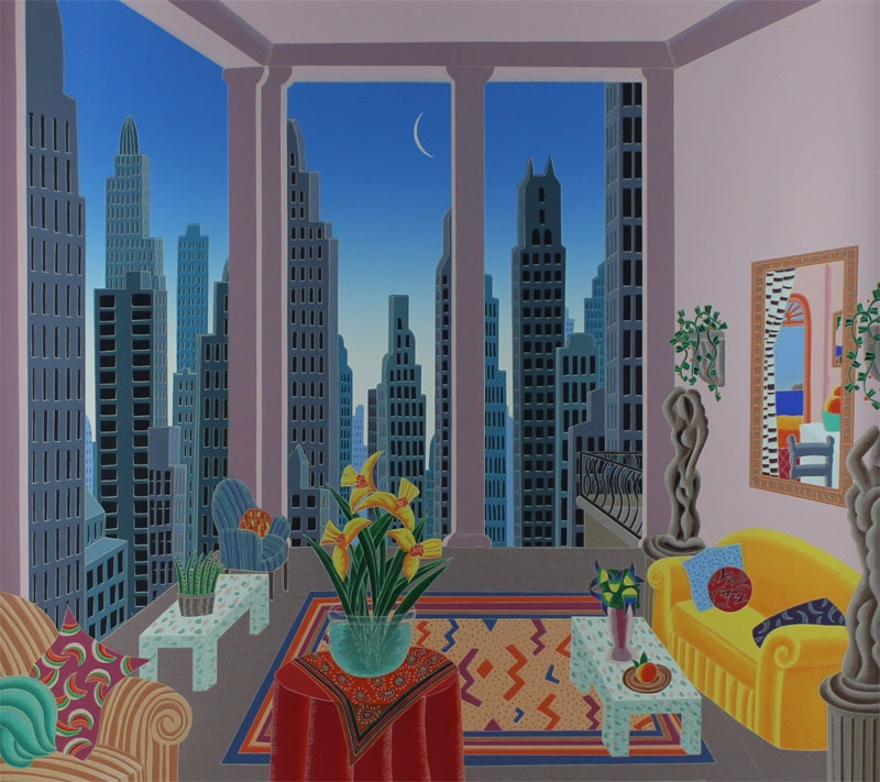 Thomas McKnight | MANHATTAN PENTHOUSE SUITE, ROCKEFELLER (M.76) (1988 ...