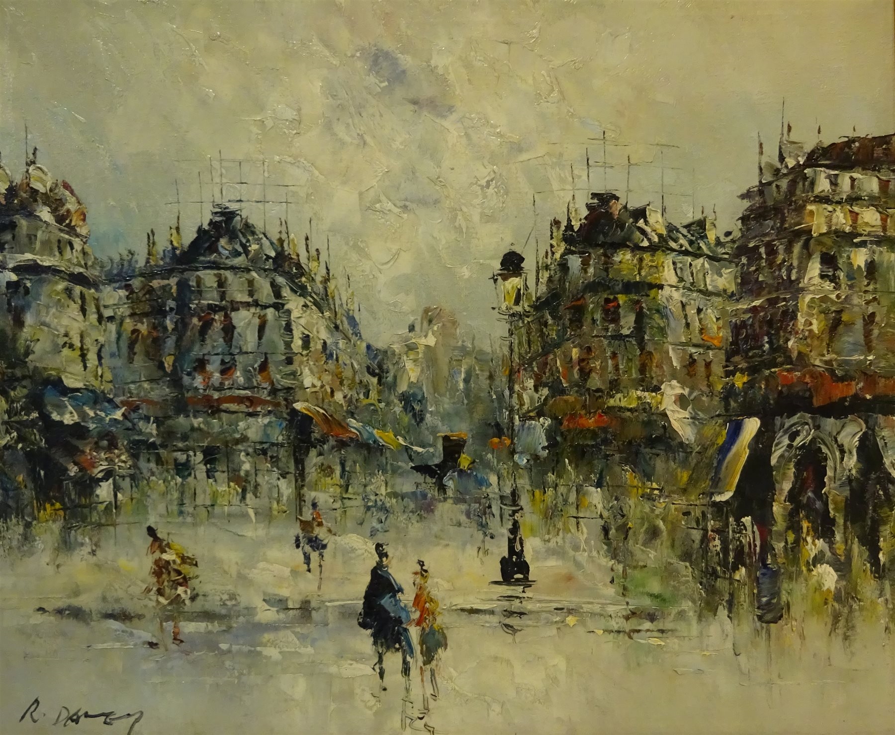 Davey Randall | Parisian Street scene | MutualArt