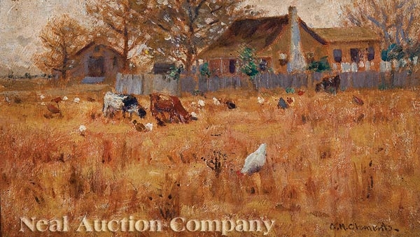 Grace Clements | Farm Scene | MutualArt