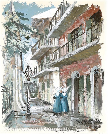 Maggie Hartnett | Two Works: Nuns Walking by the Stable, French Quarter ...