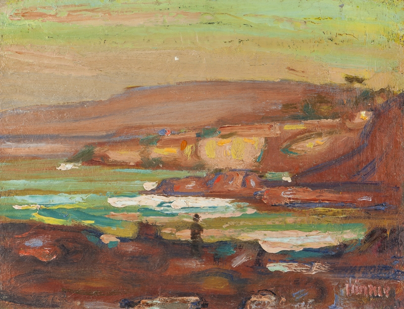 Clarence Hinkle | Arch Beach Coastline | MutualArt