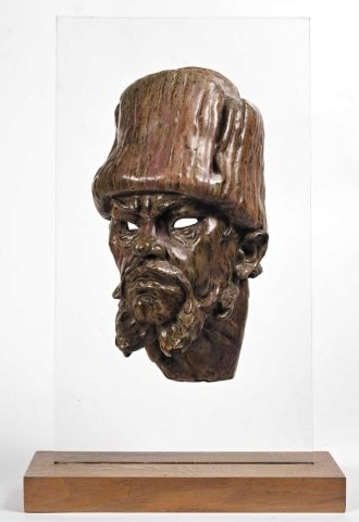 Mikhail Vrubel | Tête de cosaque | MutualArt