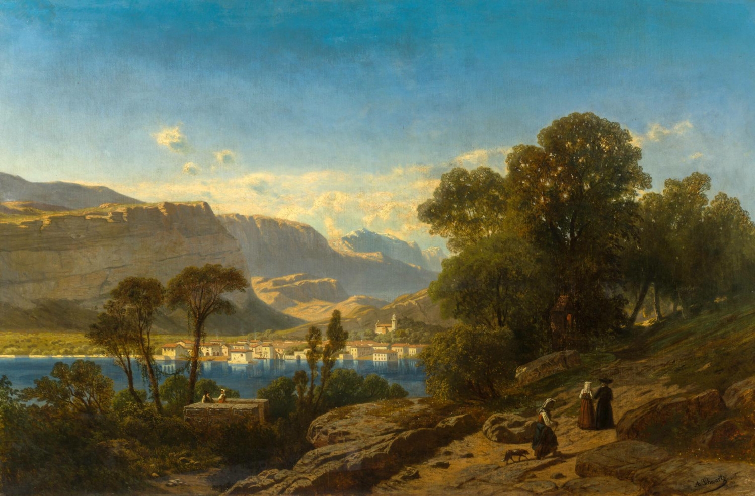 Albert Gustav Schwartz | The revelation (1883) | MutualArt