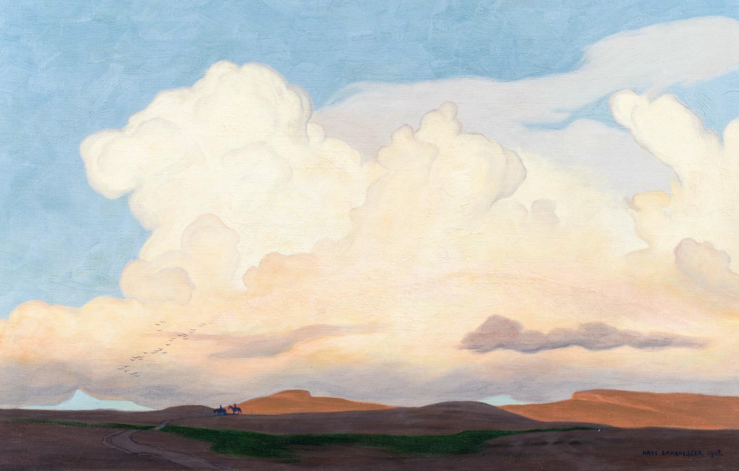 Hans Emmenegger | Die grosse Wolke (1903) | MutualArt