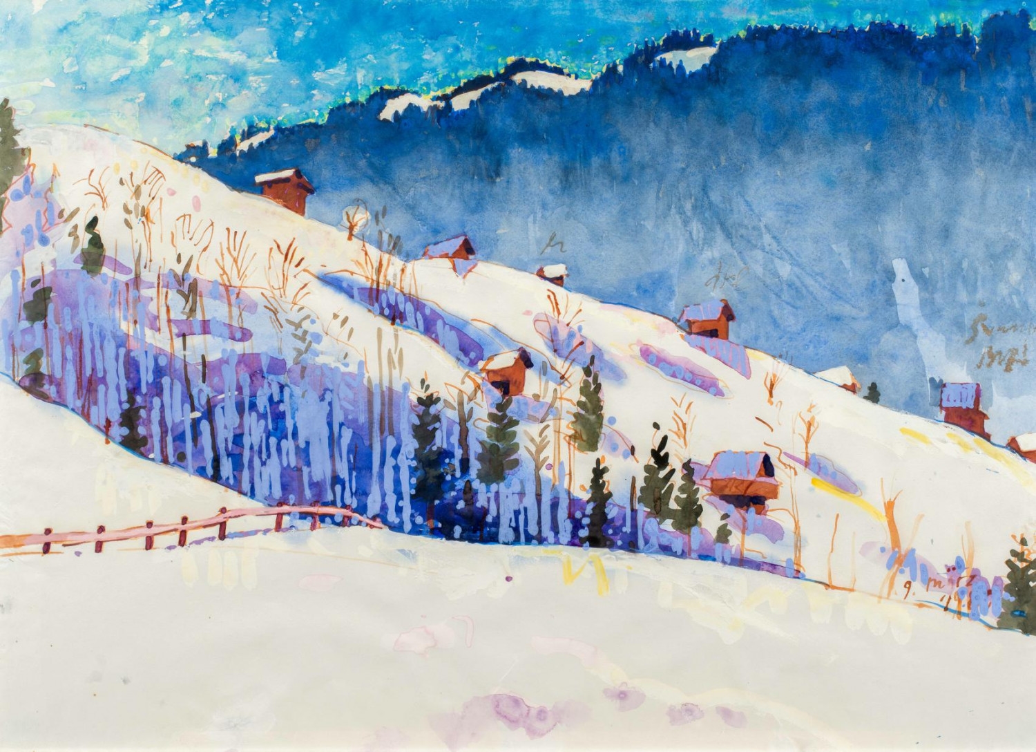 Samuel Buri | Winterlandschaft | MutualArt