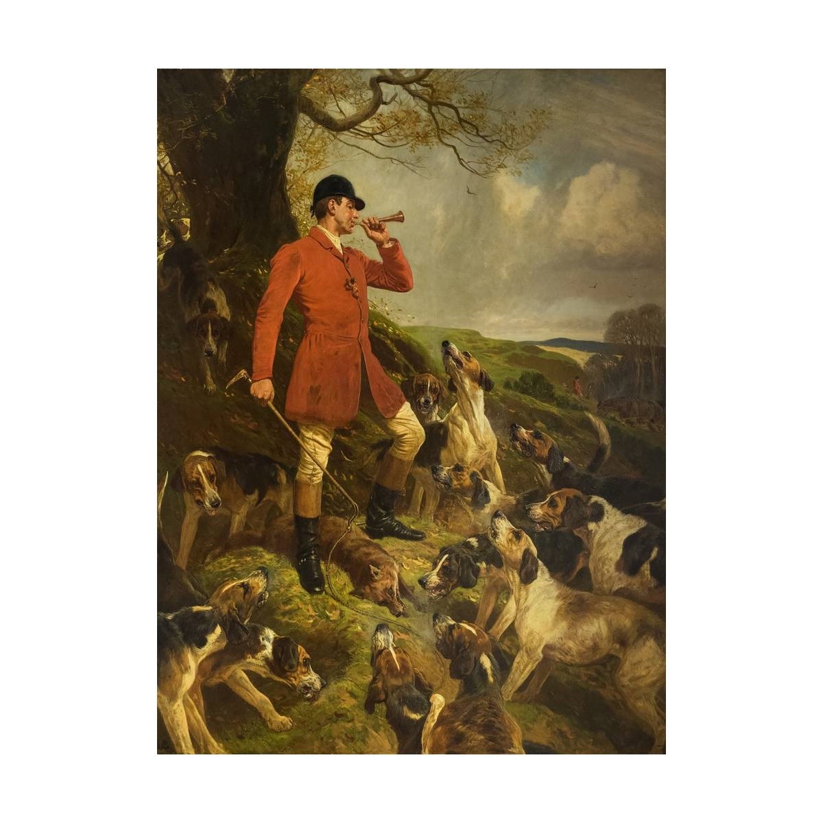 John Charlton | With the Pytchley Hounds | MutualArt
