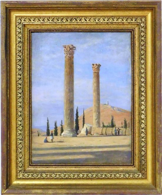 Ernest Wadsworth Longfellow | Temple of Jupiter in Athens | MutualArt