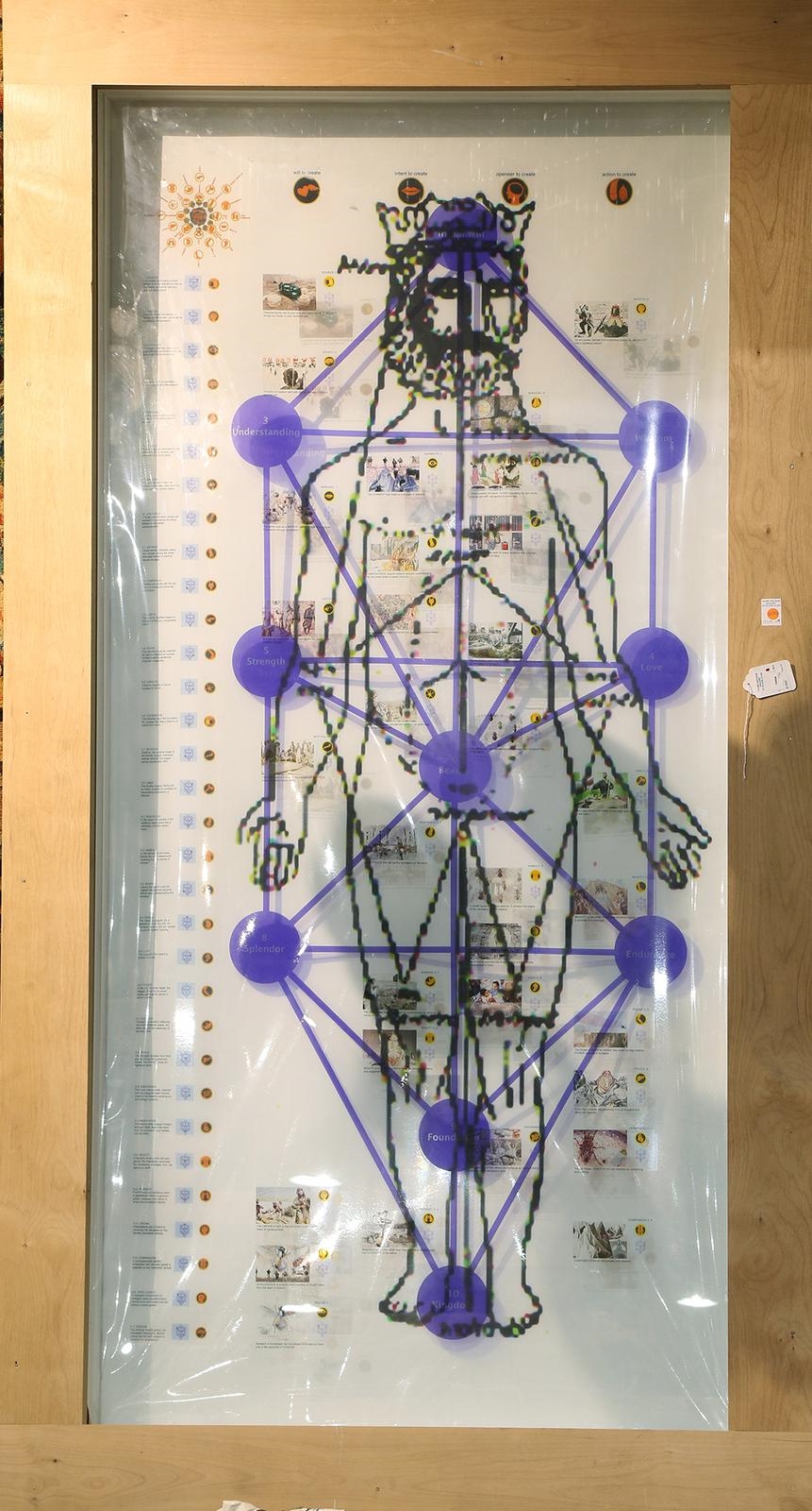 Sonya Rapoport | Adam Kadmon Lightbox (2011) | MutualArt