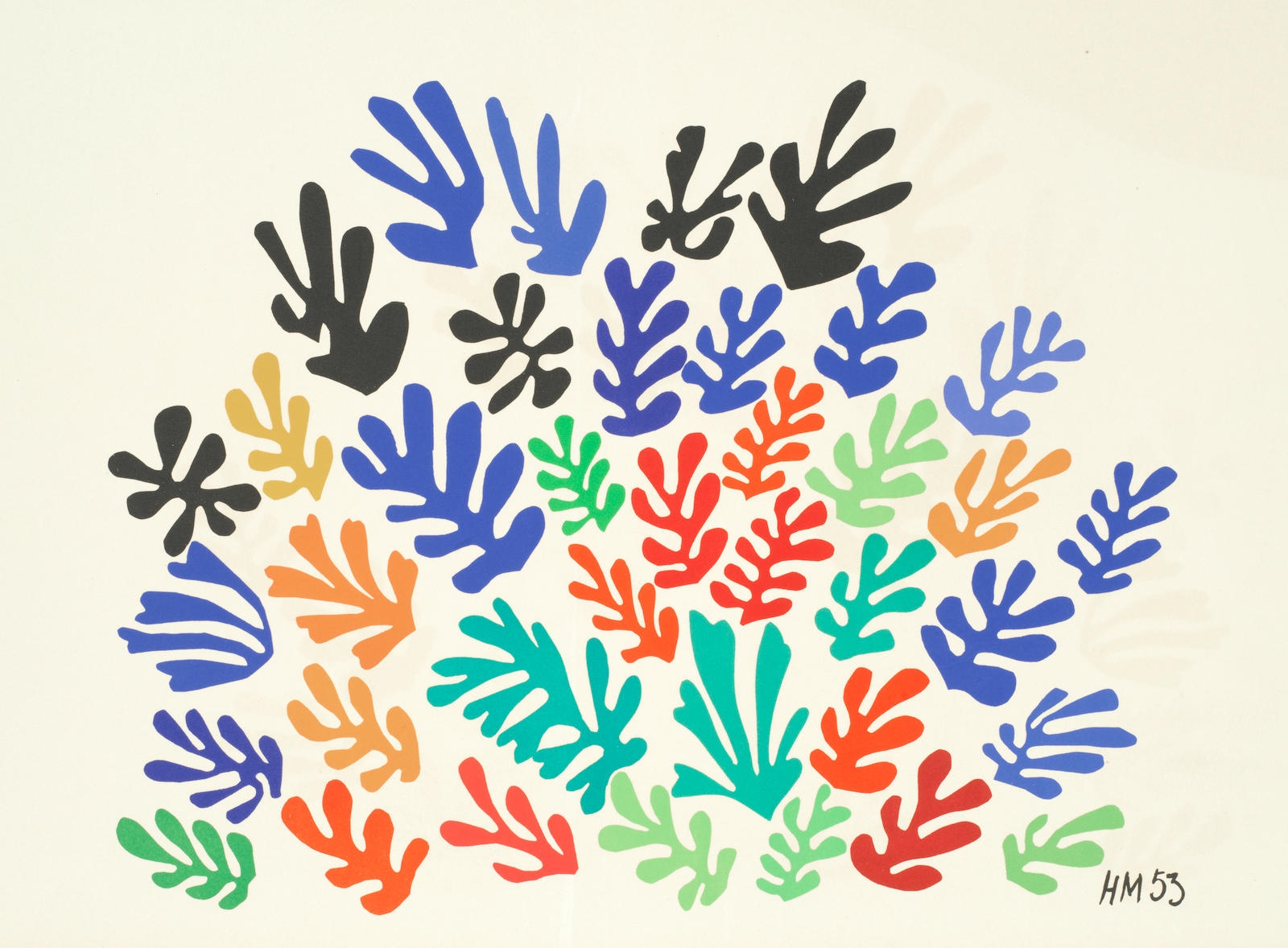 Henri Matisse | La Gerbe, from 'Verve No. 35 & 36: Les Dernières ...