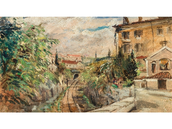 William White Warren | A PAIR OF CONTINENTAL VIEWS | MutualArt