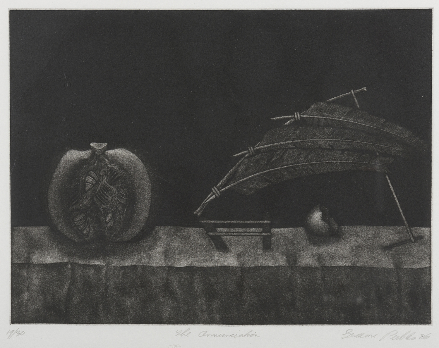 Graeme Peebles | The Annunciation (1986) | MutualArt