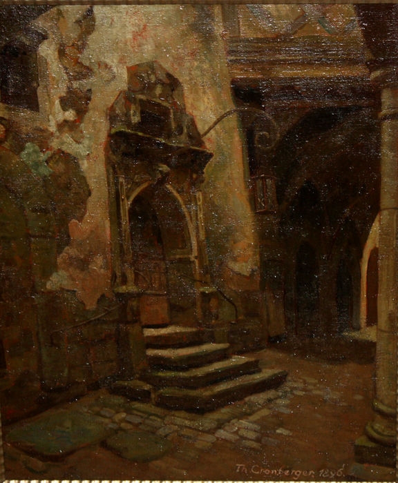 Theodor Cronberger | Fachada del antiguo ayuntamiento de rathenburg ...