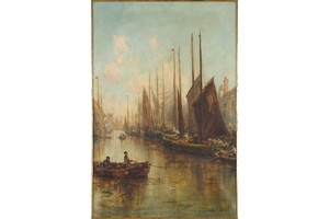 William J. Webbe | Ships at Dock | MutualArt