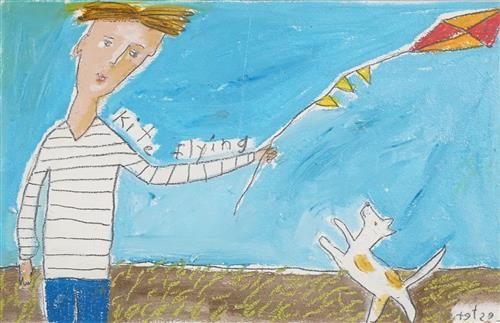 Kerrie Lester | Kite Flying | MutualArt