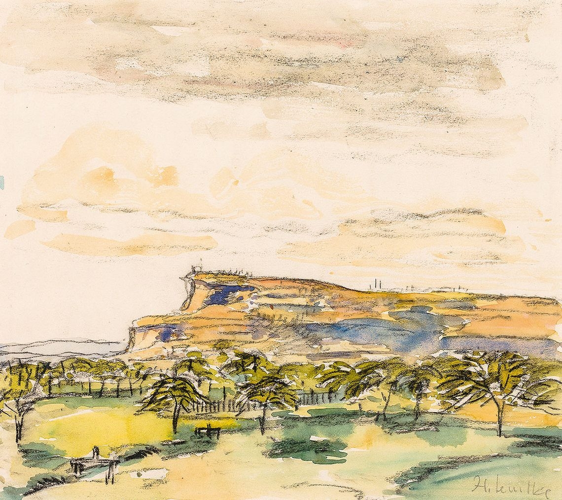Hans Lembke | Sonniger Tag am Kaiserstuhl mit Blick auf den Tuniberg ...