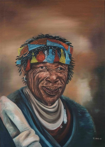 Berthold Moyo | PORTRAIT OF A MAN | MutualArt