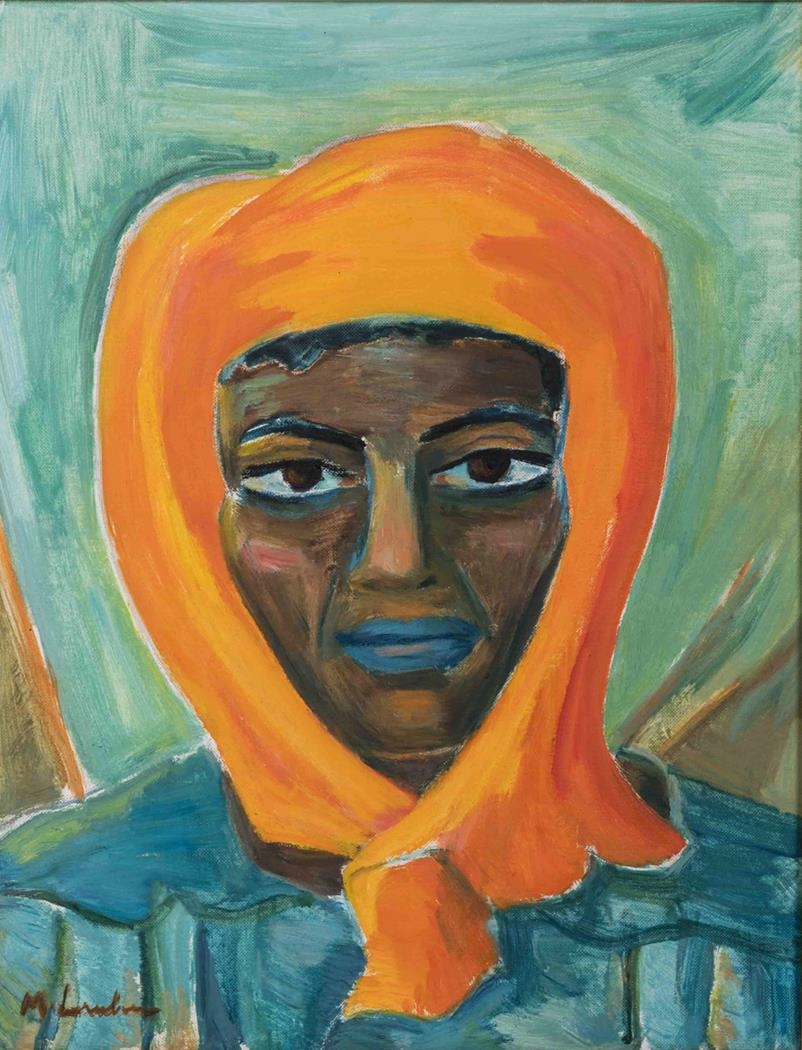 Maggie Laubser | Vase of Strelitzias and Hibiscus Flowers | MutualArt