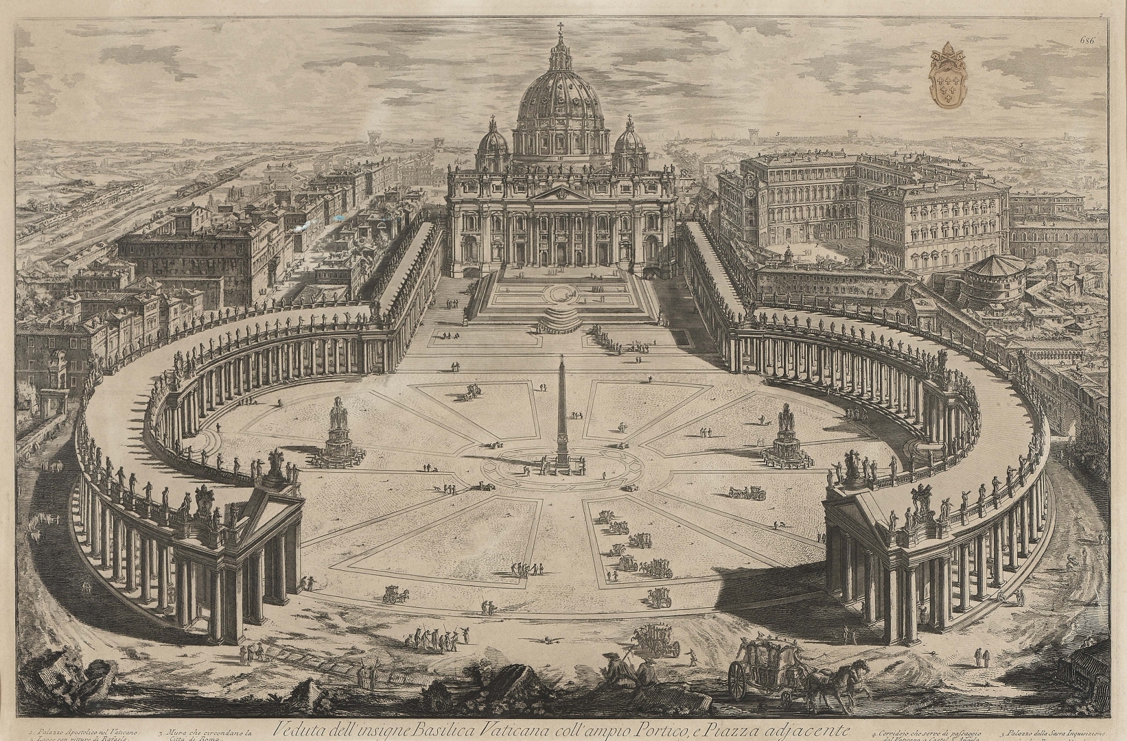 Giovanni Battista Piranesi | 6 works: VIEWS OF ROME | MutualArt