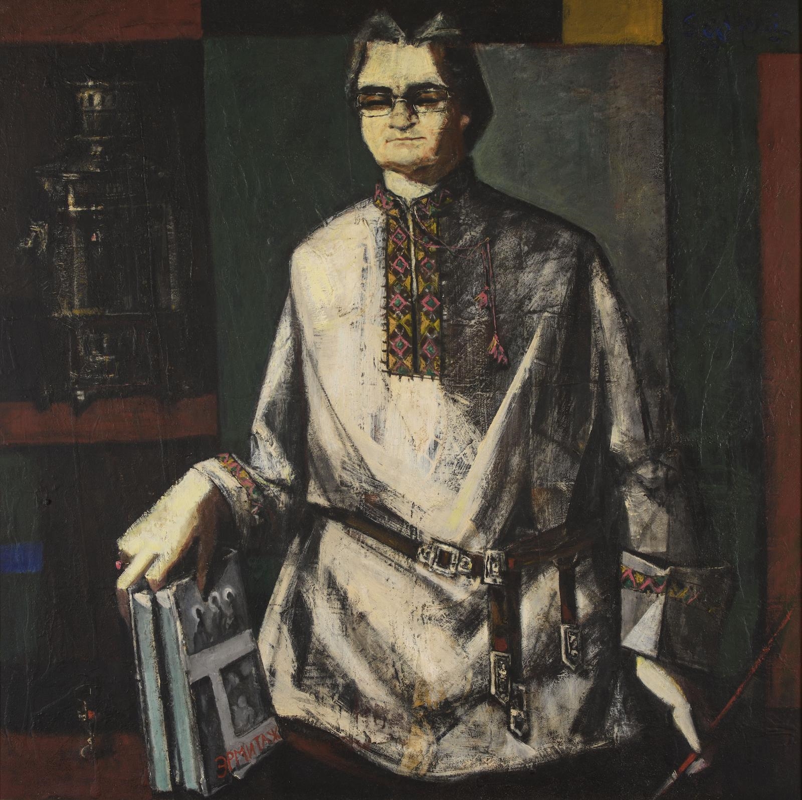 Seif Wanly | Self-Portrait in Kosovorotka | MutualArt