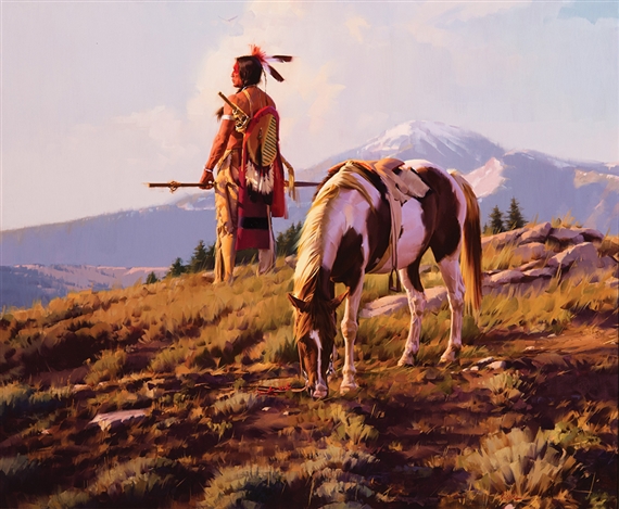 Stan Davis | The Warrior's Prayer | MutualArt