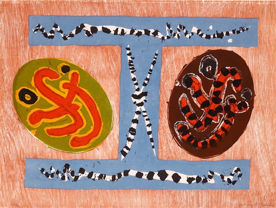 Michael Rothenstein | Two Ovals | MutualArt
