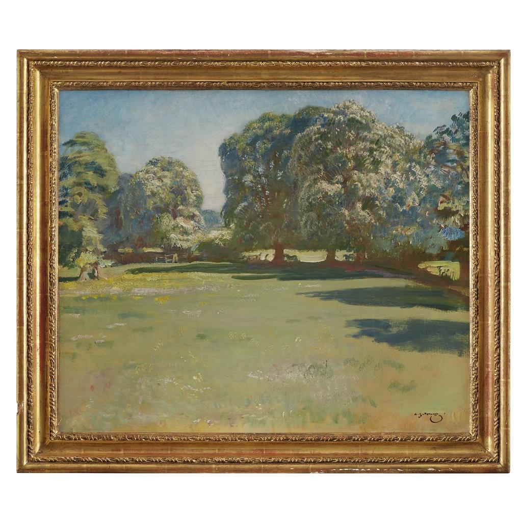 Sir Alfred James Munnings | Portrait of Col. John Jacob Astor; and ...