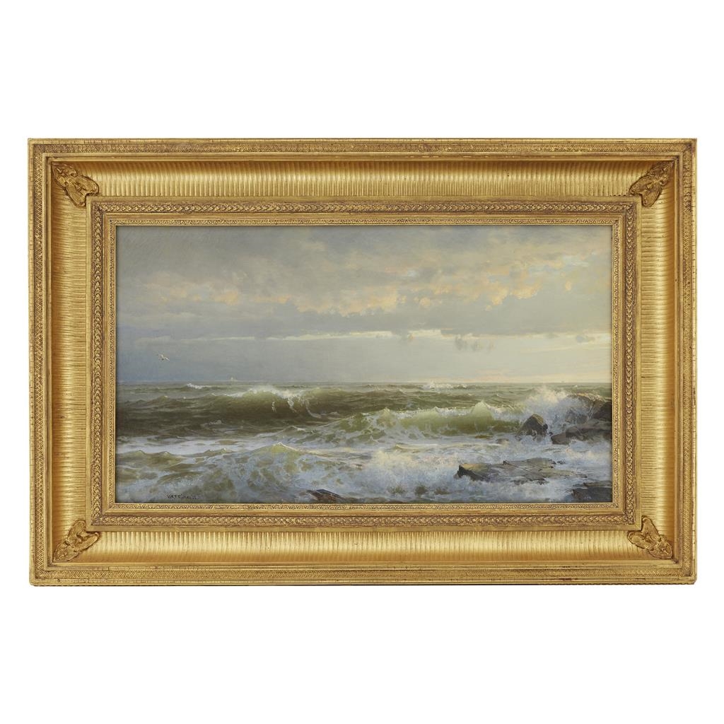 William Trost Richards | The Shores of Conanicut, Narragansett Bay ...