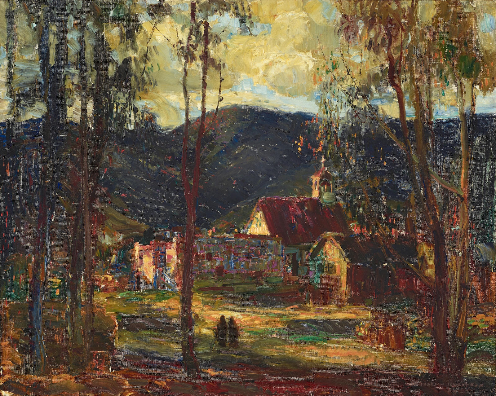 Joseph Kleitsch | Evening Light, Laguna (1923) | MutualArt
