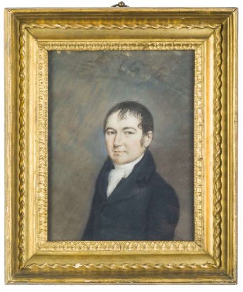 James Sharples | Portrait of Samuel M. Thompson of New York (Circa 1800 ...