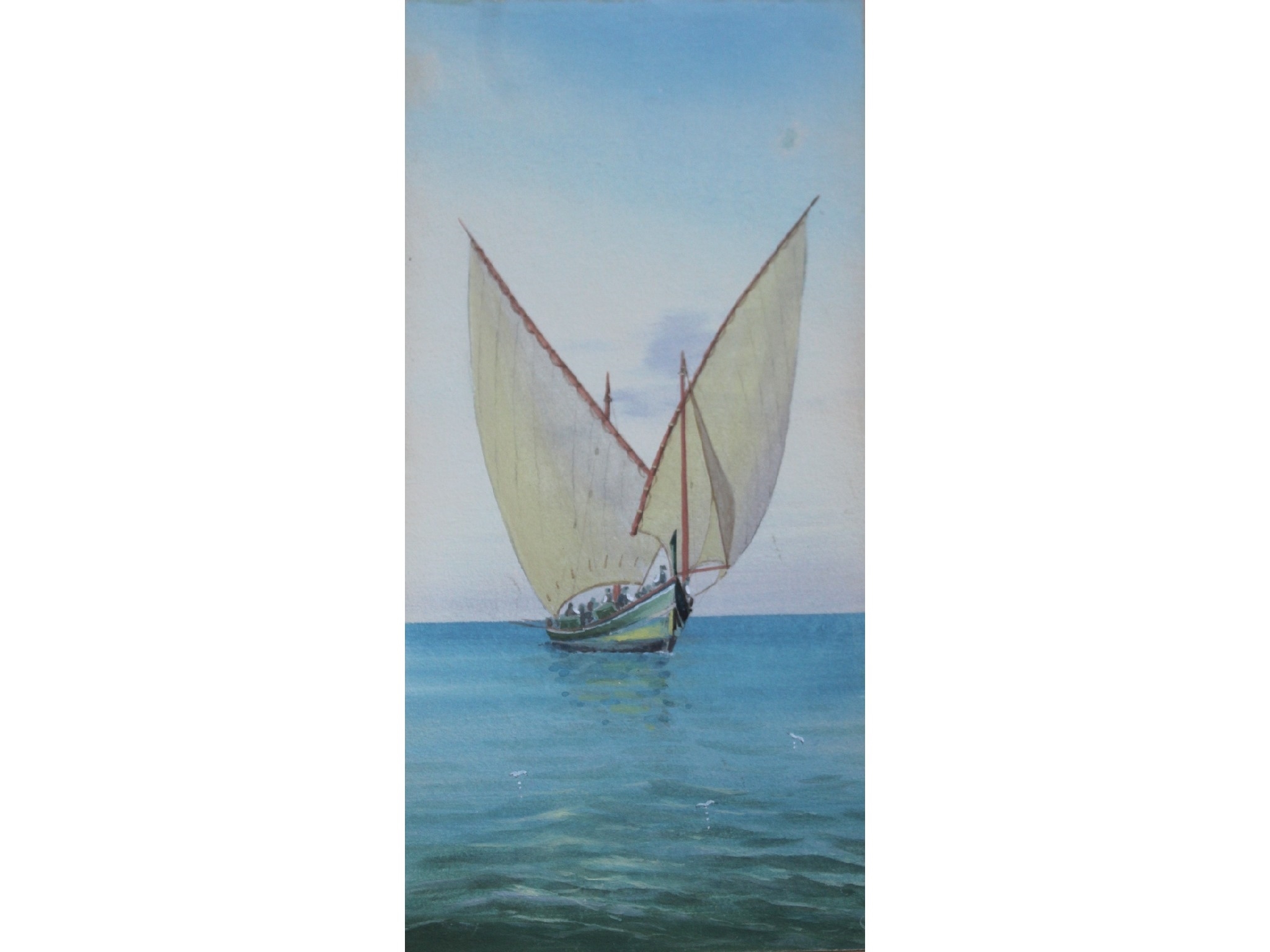 Joseph Bonello | A PAIR: MALTESE FELUCCAS | MutualArt