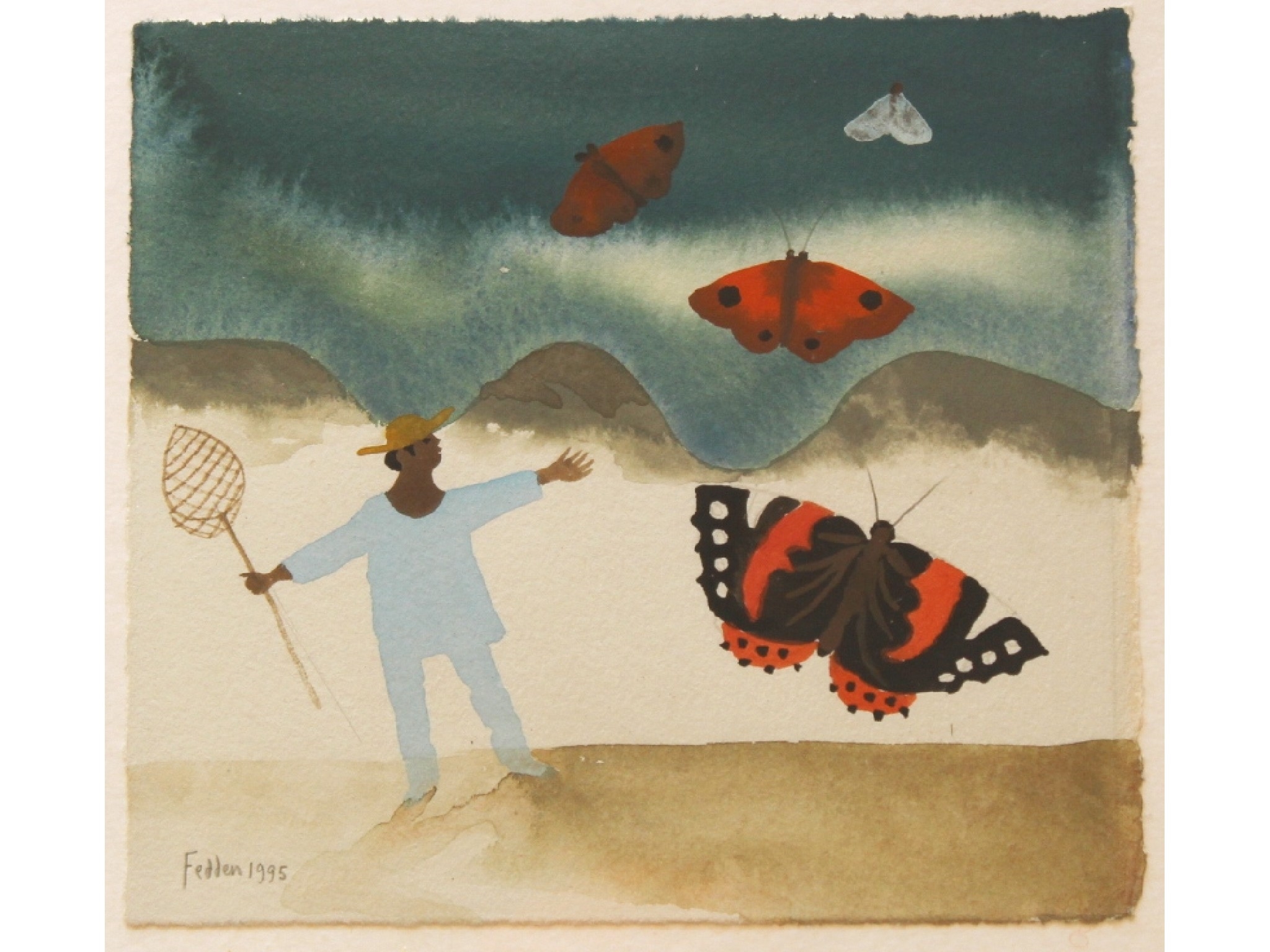 Mary Fedden | The Blue Pot | MutualArt