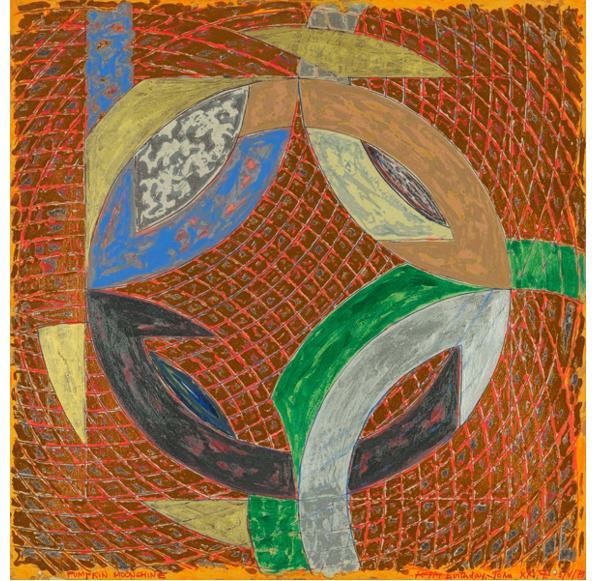 Frank Stella | Protractor VI (1979) | MutualArt