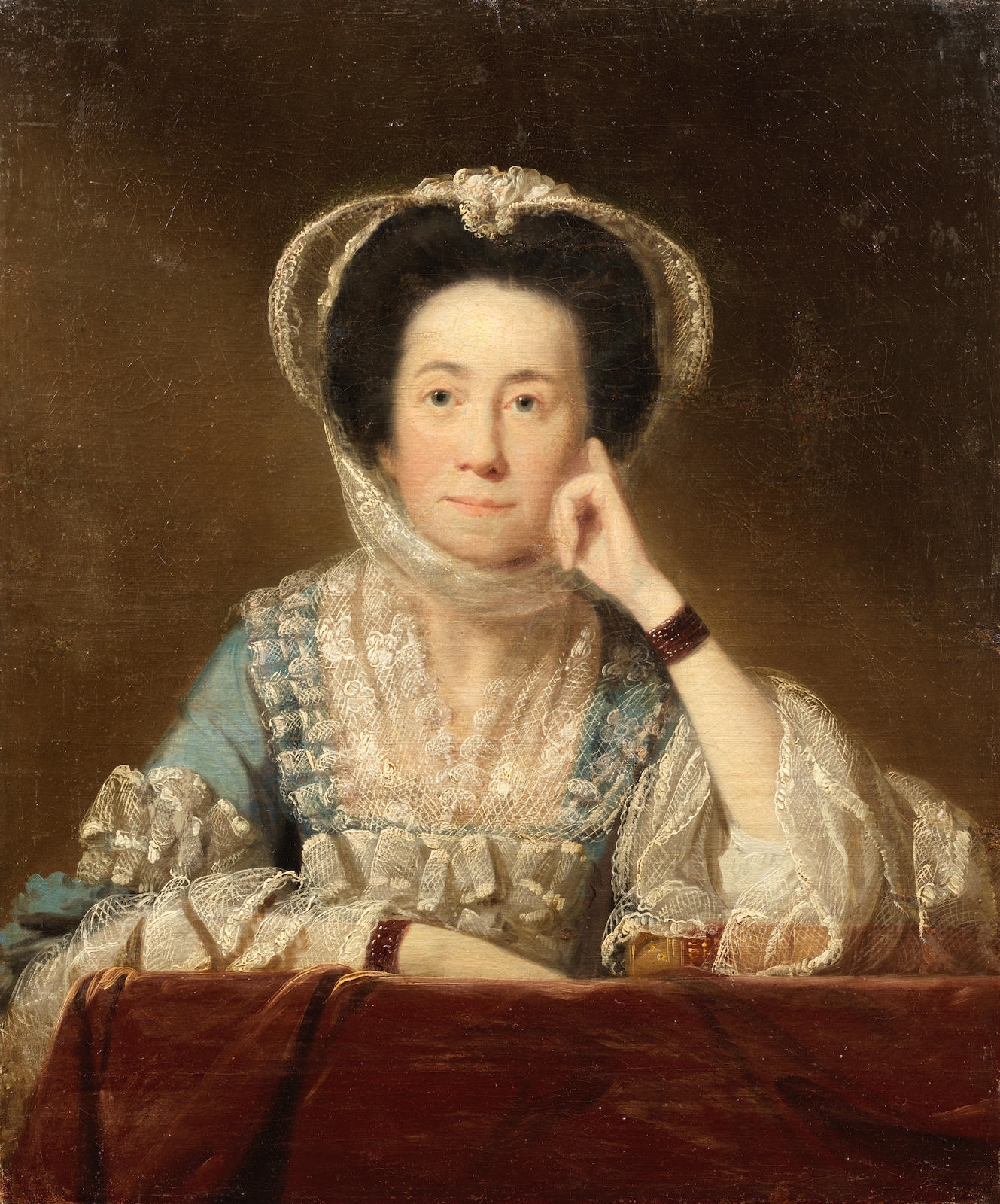 Tilly Kettle | LADY AT HER WRITING TABLE | MutualArt