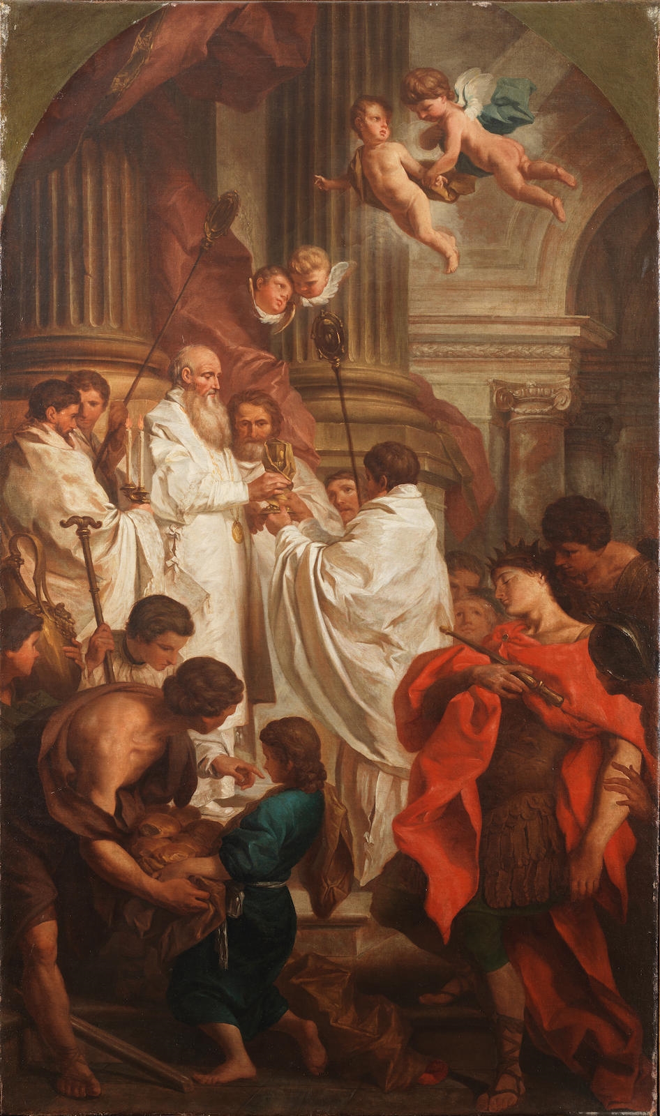 Pierre Subleyras | The Mass of Saint Basil | MutualArt