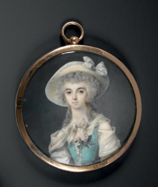 Louis Marie Sicard | Portrait de Louise-Marie Adélaïde de Bourbon ...