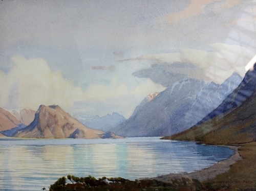 William Heaton Cooper | Lake District scene possibly depicting ...