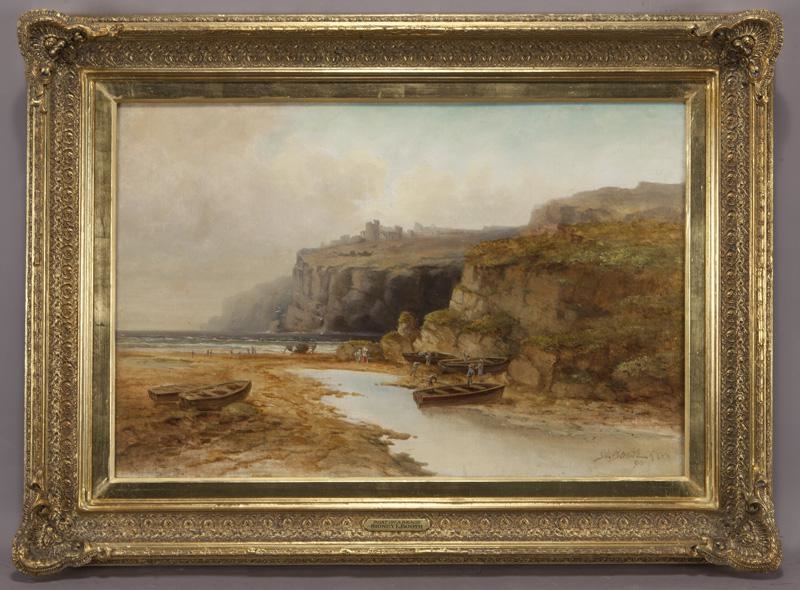 Samuel Lawson Booth | Boat on a Beach (1890) | MutualArt
