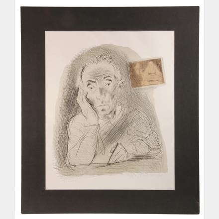 Raphael Soyer | Self-Portrait by Raphael Soyer | MutualArt