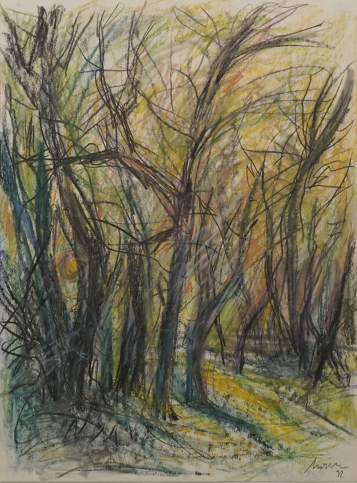 Heinz Mutterlose | Waldweg (1992) | MutualArt
