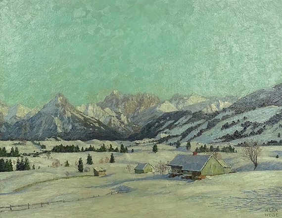 Alexander Weise | Winter in den Alpen | MutualArt