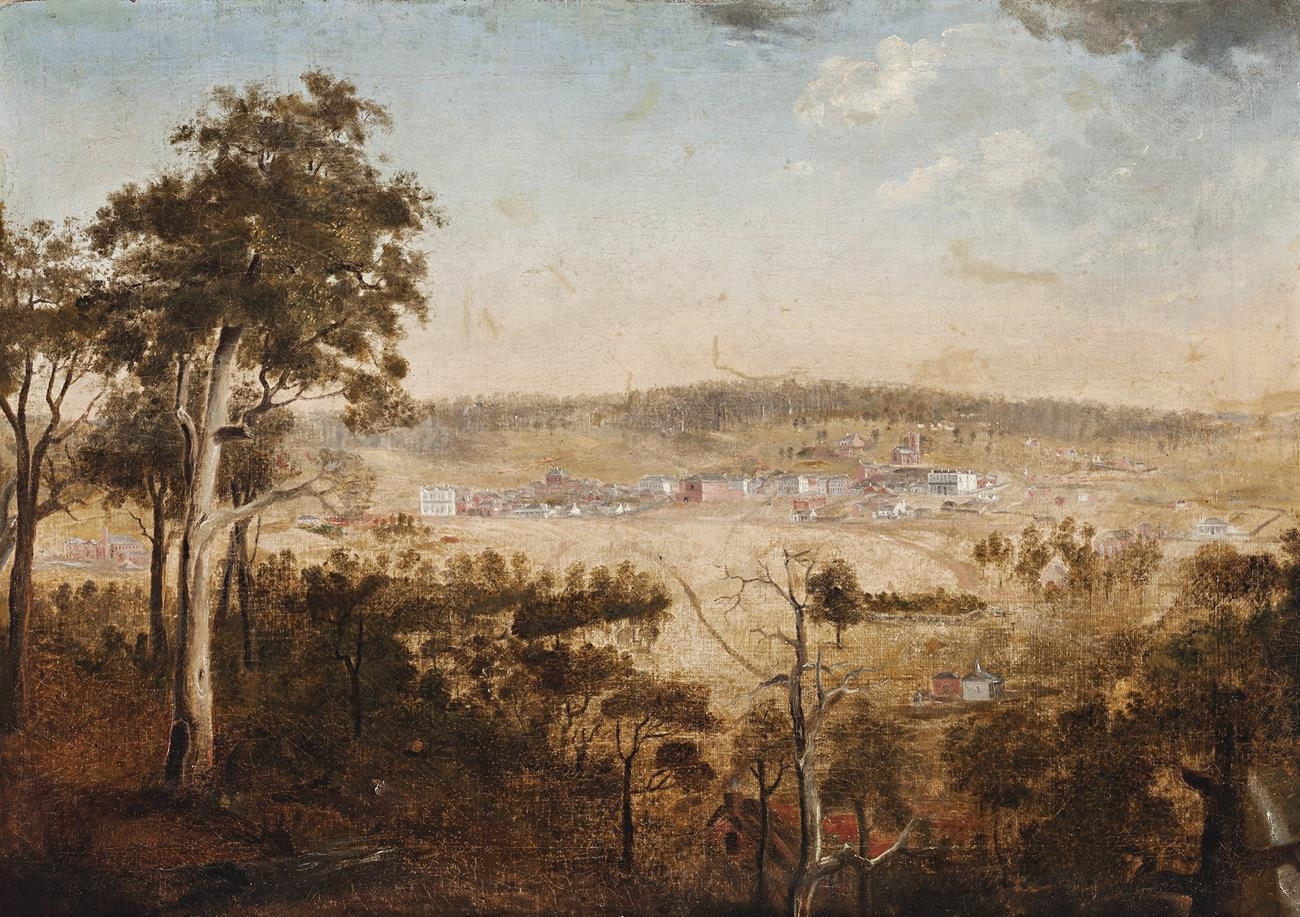Joseph Backler | VIEW OF GOULBURN (1846) | MutualArt