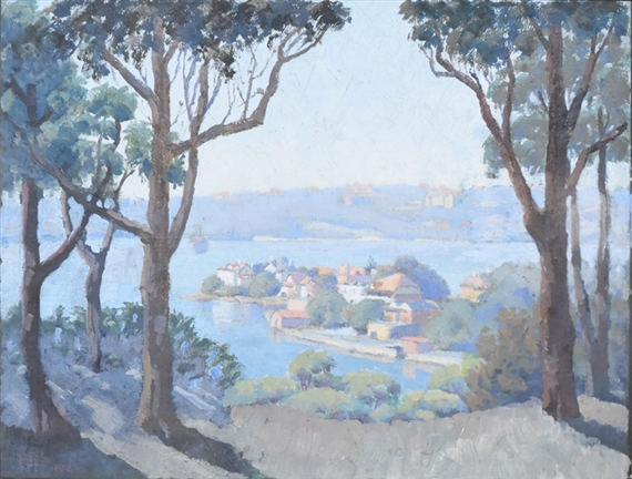 Robert Little | Bay Landscape (1923) | MutualArt
