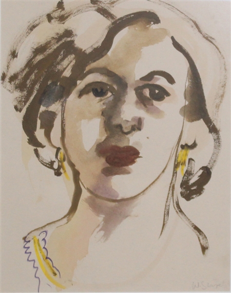 Wendy Sharpe | Self Portrait | MutualArt