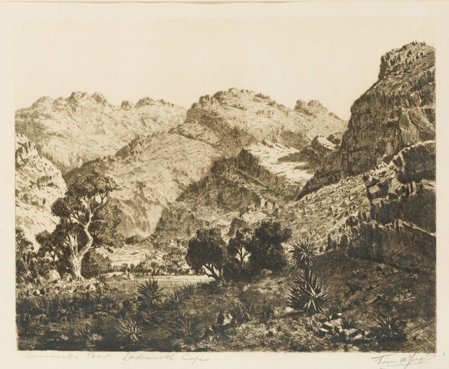 Tinus‏ de Jongh | Sevenweeks Poort Ladismith Cape | MutualArt