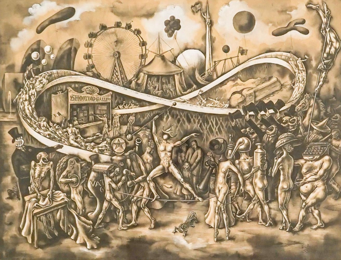 Rudolph Charles Von Ripper | New York World's Fair (Wash Drawing ...