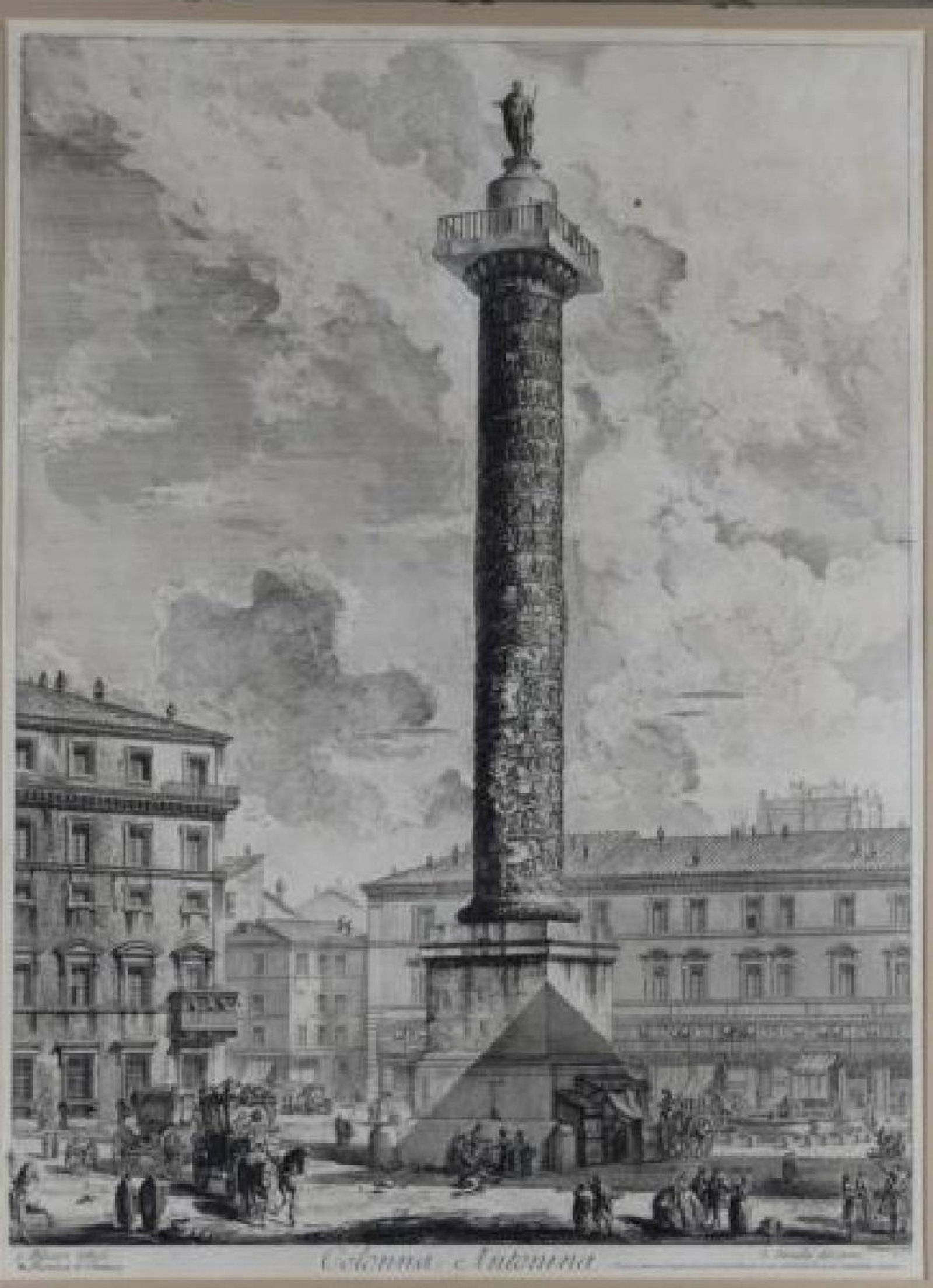 Giovanni Battista Piranesi | Colonna Antonina (1758) | MutualArt