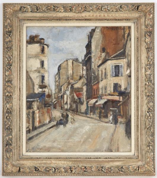 Isaac Dobrinsky | Rue à Paris XVème arrondissement | MutualArt