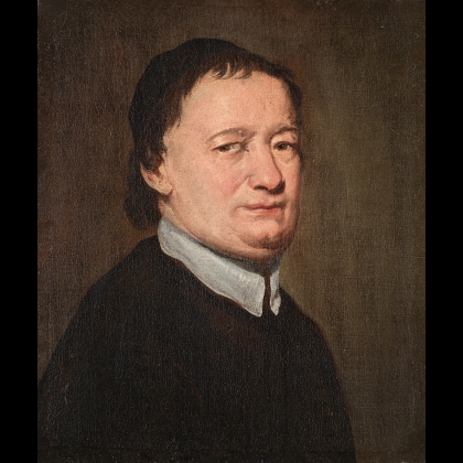Giacomo Ceruti | Portrait of the rector Giovanni Battista Zanini ...