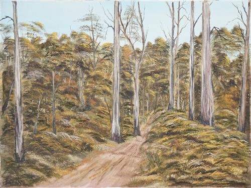 John Dynon | Trees Amongst Shrub (1982) | MutualArt
