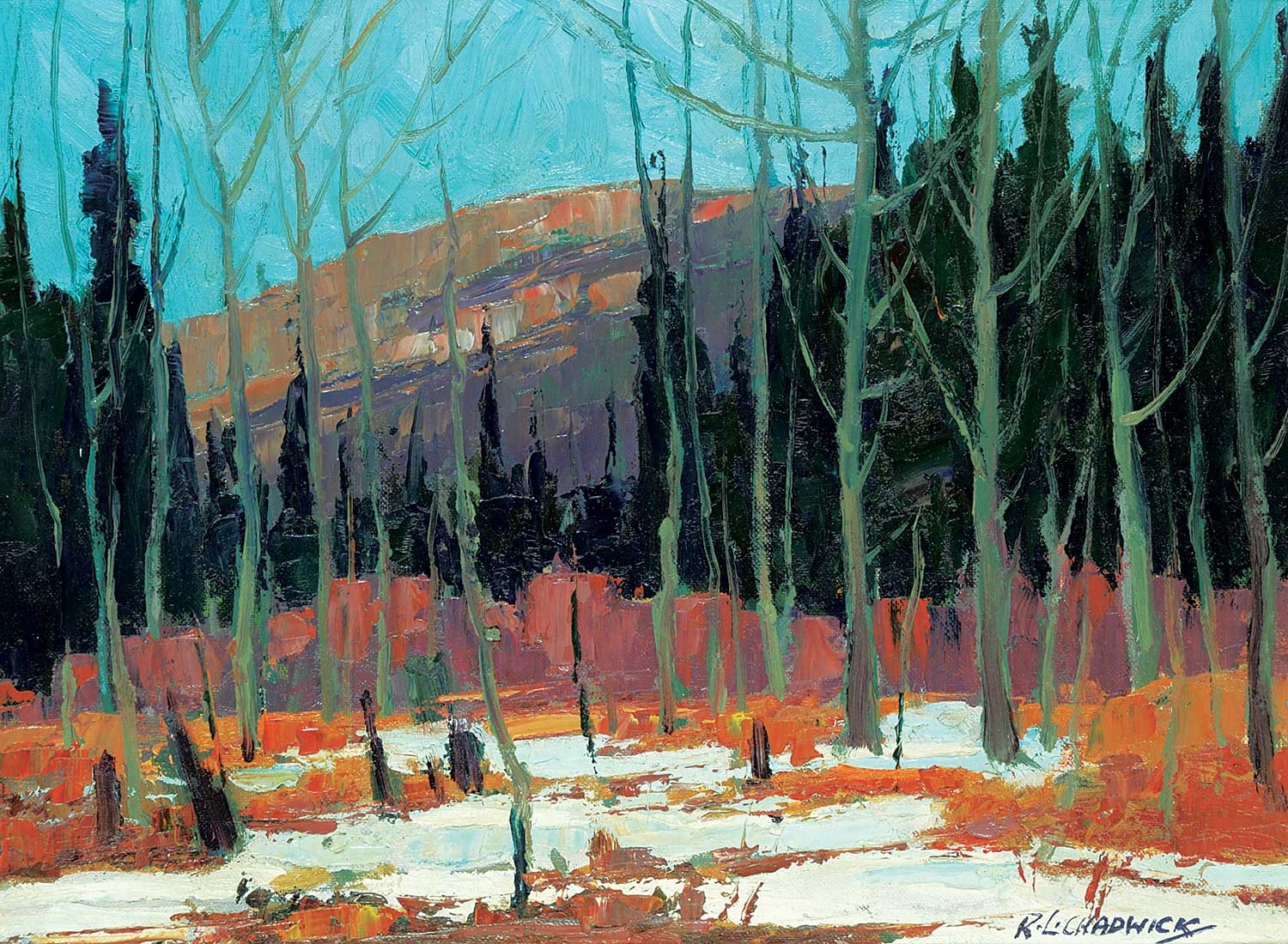 Robert Lee Chadwick | End of Winter | MutualArt